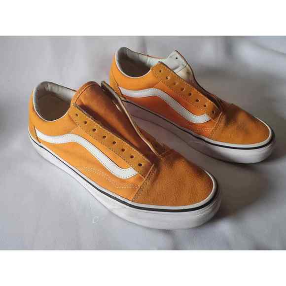 Vans | Shoes | Vans Old Skool Sneakers In Desert Sun And True White Euc ...